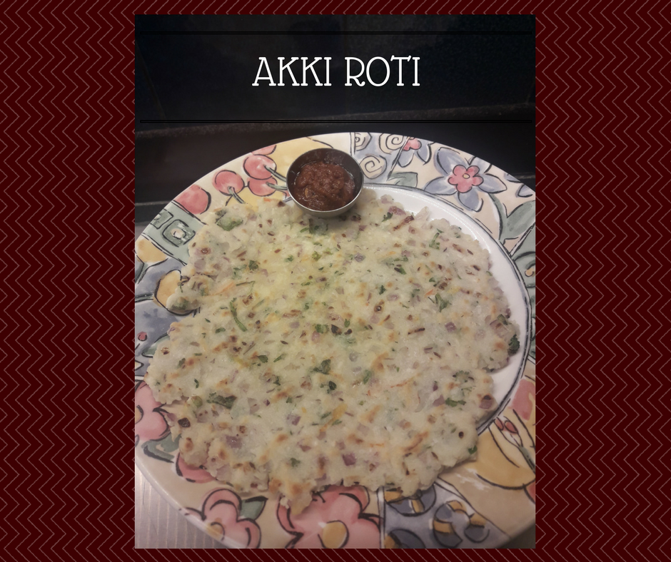 Akki (Rice) Roti – Chai With Preethi