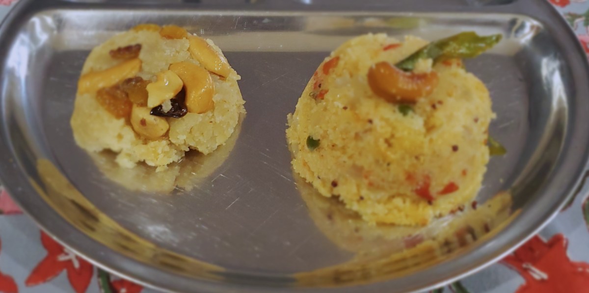 Upma/ Uppitu -A Simple South Indian breakfast – Chai With Preethi